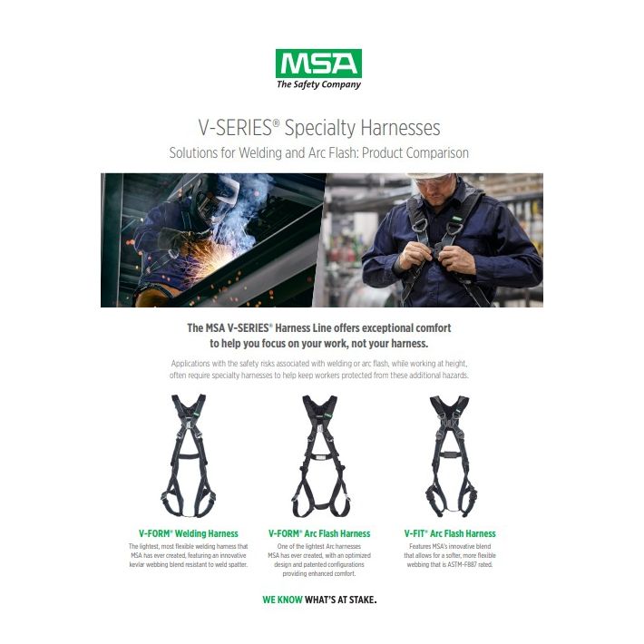 V-SERIES® Specialty Harnesses | MSA Safety | United States