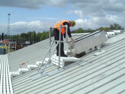 Walksafe Roof Walkway System | MSA Safety | United Kingdom