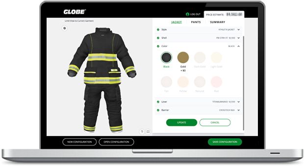 Globe Turnout Gear Configurator | MSA Safety | United States
