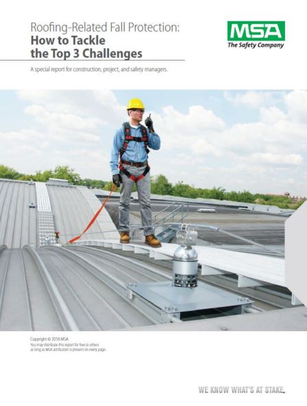How to Tackle the Top 3 Roofing Fall Protection Challenges | MSA Safety ...