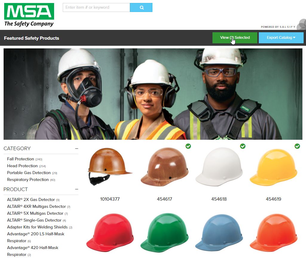 Digital Content Catalogs | MSA Safety | United States