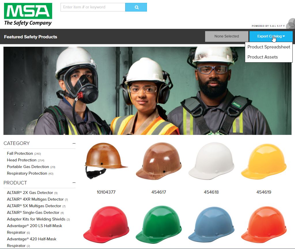 Digital Content Catalogs | MSA Safety | United States