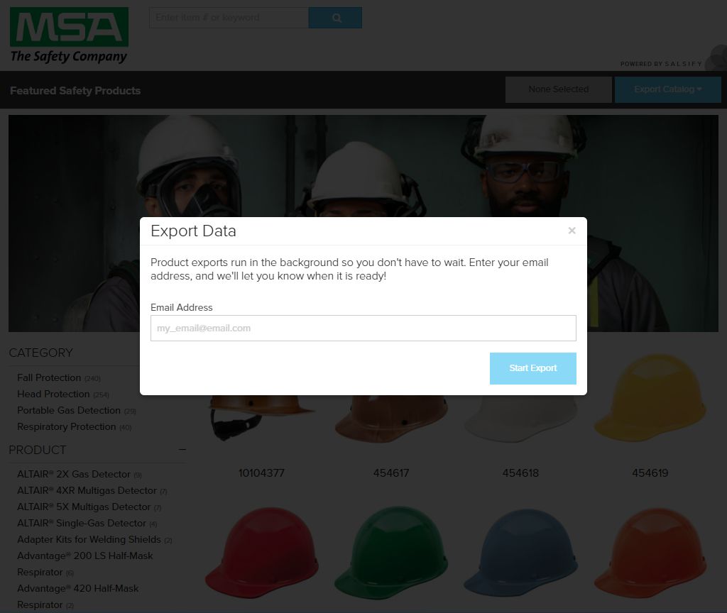 Digital Content Catalogs | MSA Safety | United States