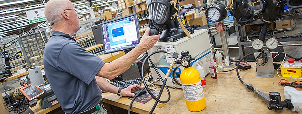 Supplied Air Respirators (SCBA) Service | MSA Safety | Brazil