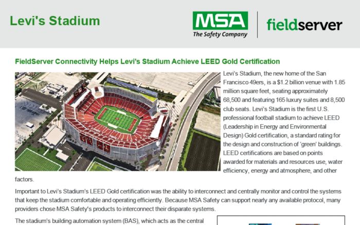 FieldServer: Building Automation | MSA Safety | United States