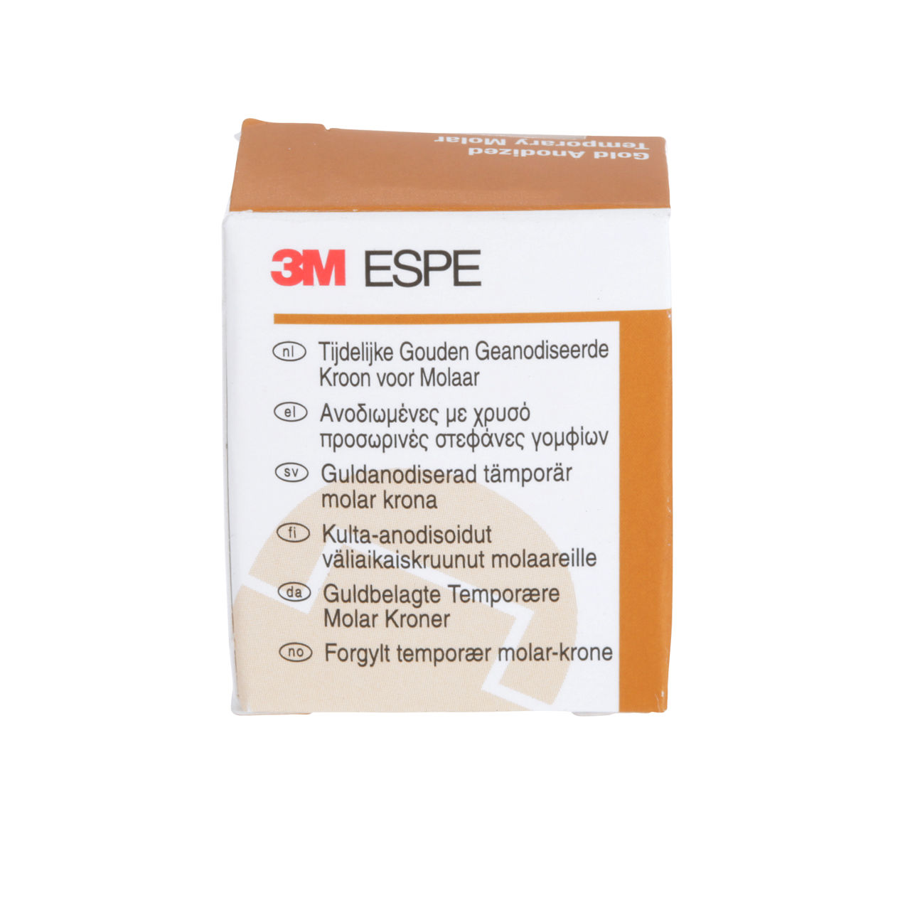 3M™ Gold Anodized Temporary Molar Crowns, 940324, Upper Right ...