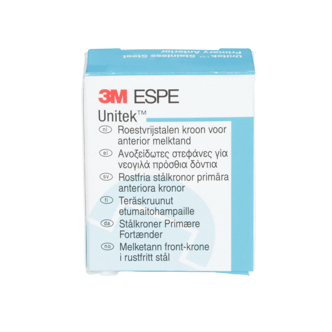 3M™ Unitek™ Stainless Steel Primary Anterior Crowns, 907033, Upper ...