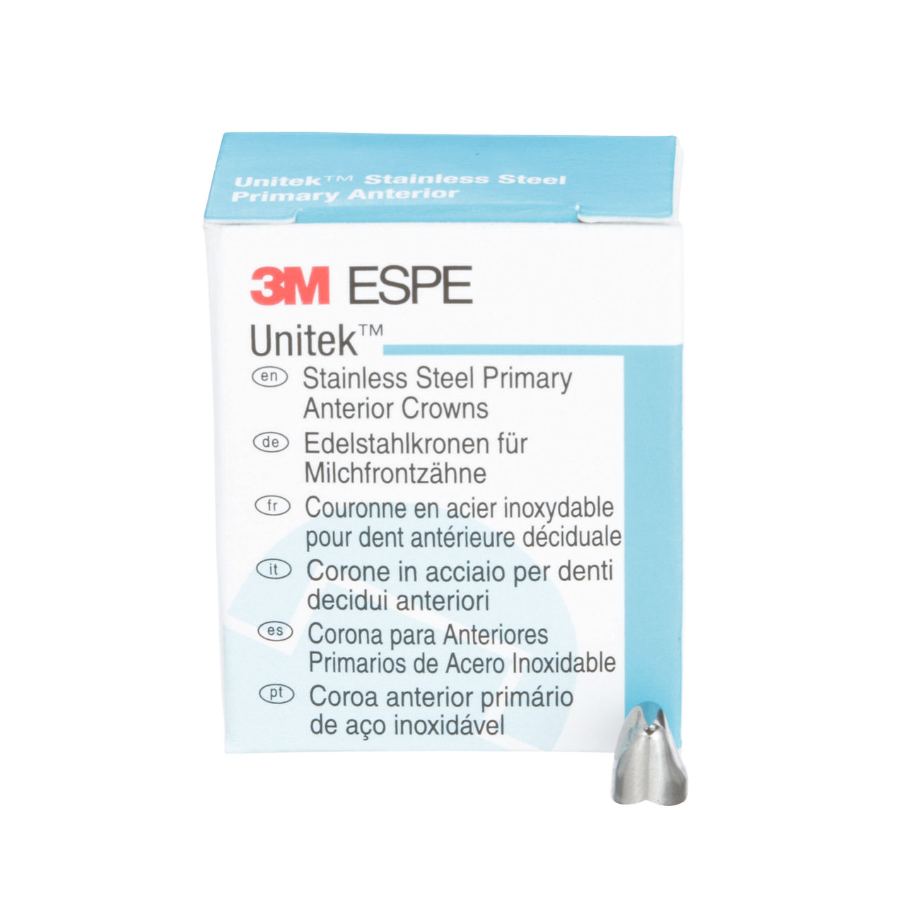 3M™ Unitek™ Stainless Steel Primary Anterior Crowns, 907034 ...