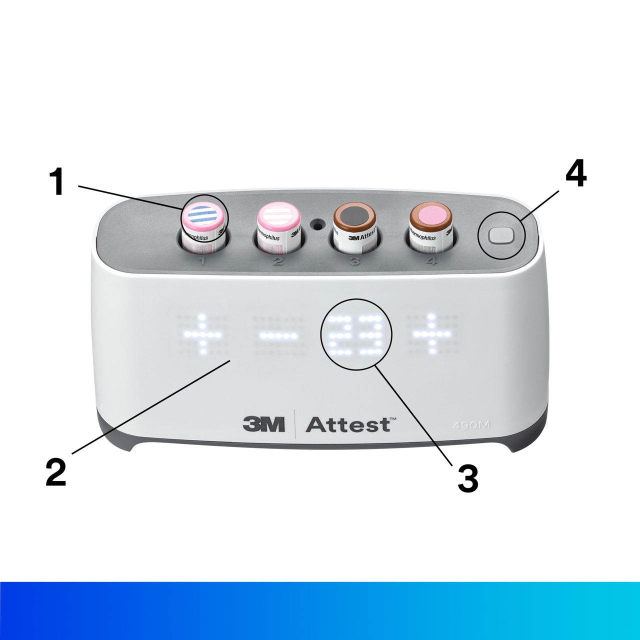 3M™ Attest™ Mini Auto-reader, 490M | Solventum