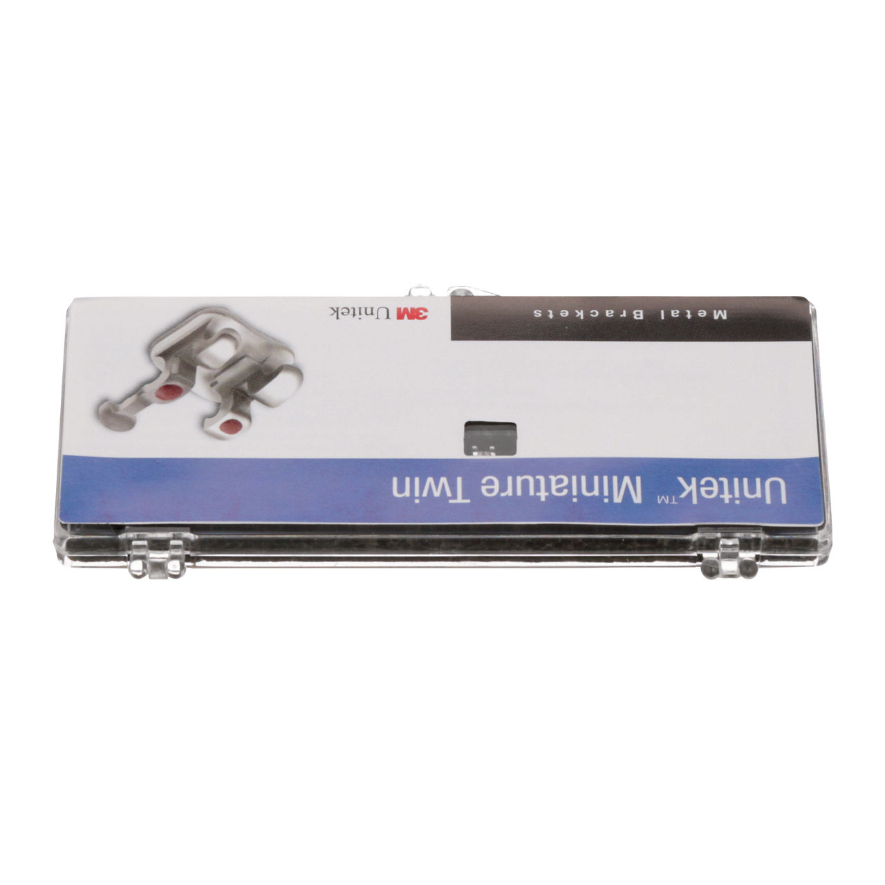 3M™ Unitek™ Miniature Twin Metal Brackets, 017-304, .022, UR2, +8T/9A,5/Pk