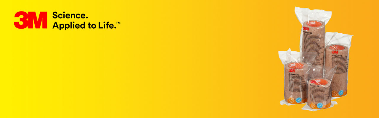 3M™ Coban™ NL Non-Latex Self-Adherent Wrap with Hand Tear 208X Series ...