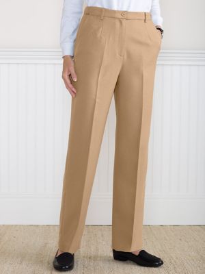 Koret Wool-Luxe Perfect Fit Fly-Front Pant | Women's Pants | TOG Shop