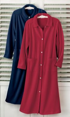 Luxe Terry Snap-front Robe | Iveo