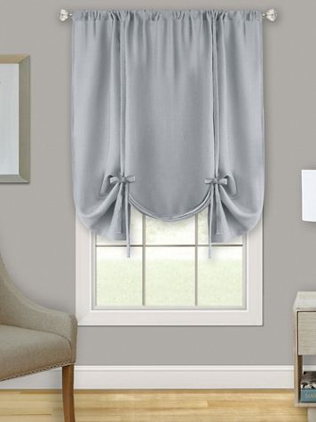 Darcy Window Curtain Tie Up Shade - Blair
