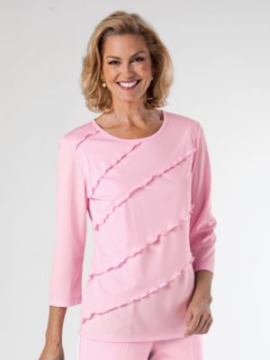 Ruffled Knit Top By Vicki Wayne? | Myjam