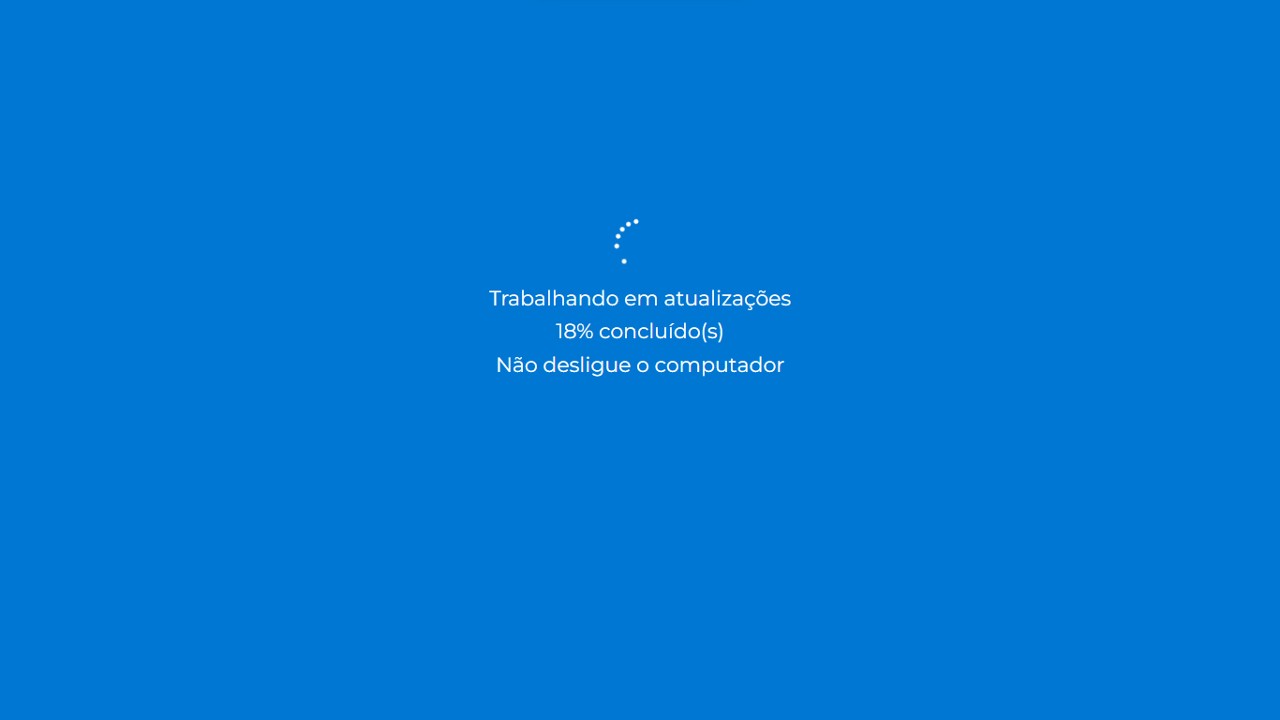 Apagão cibernético de novo? Vídeo ensina a forjar tela de atualização ...