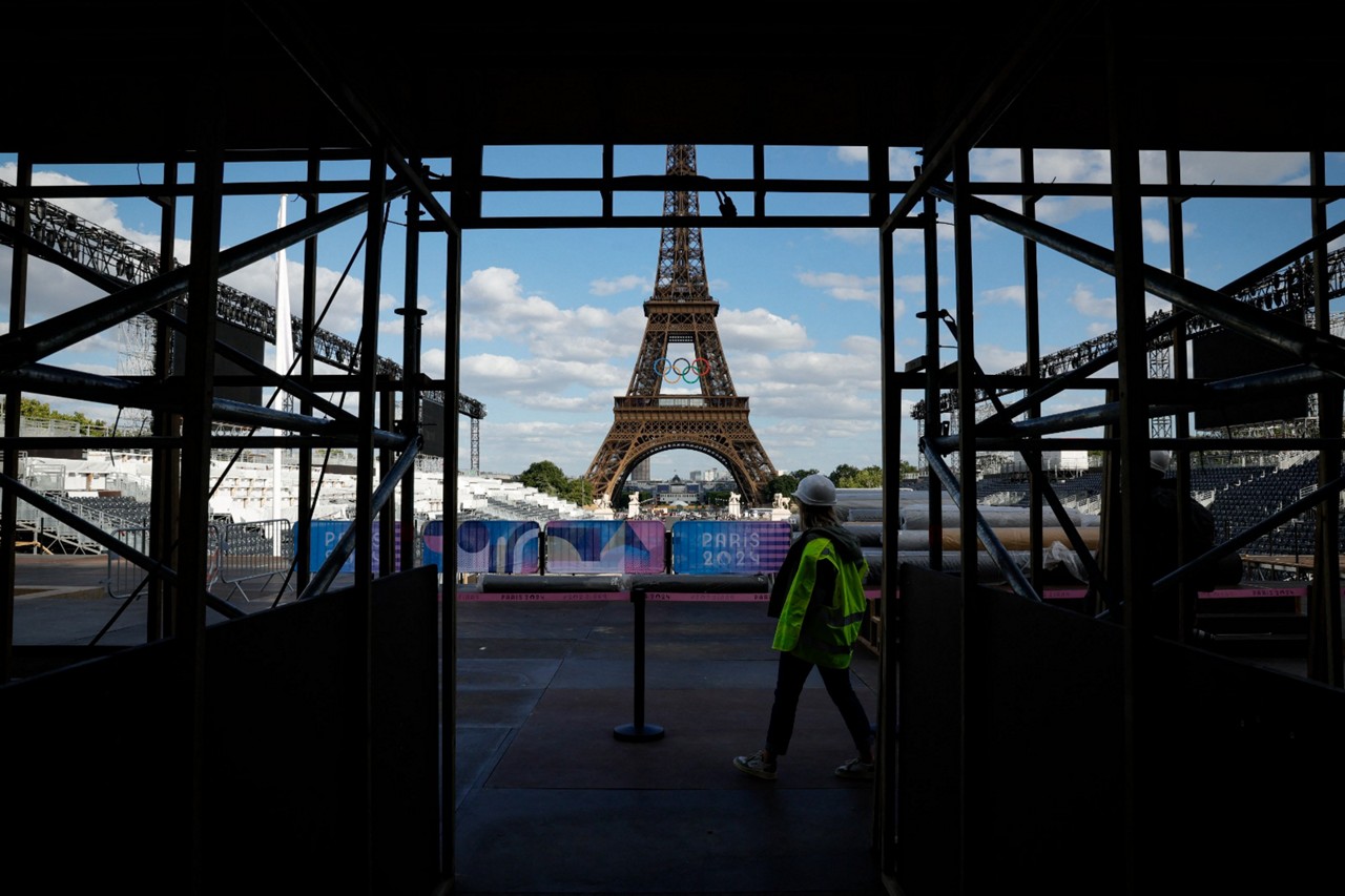 Paris vive a dor e a delícia de ser a cidade-sede das Olimpíadas