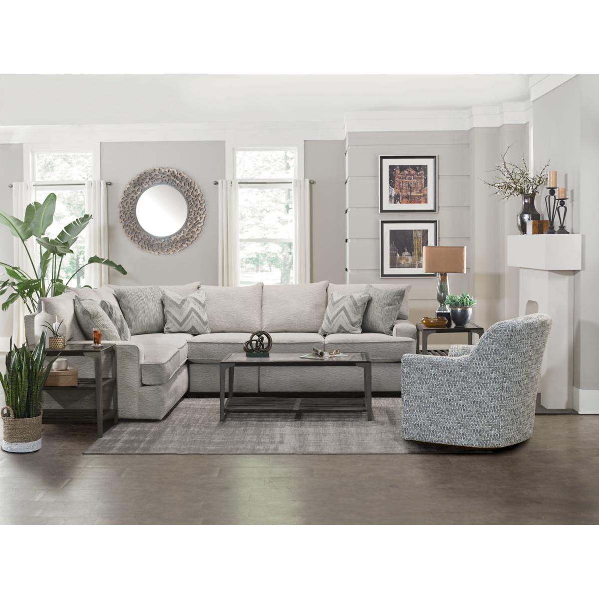 Anderson 2 Piece Sectional w RAF Loveseat