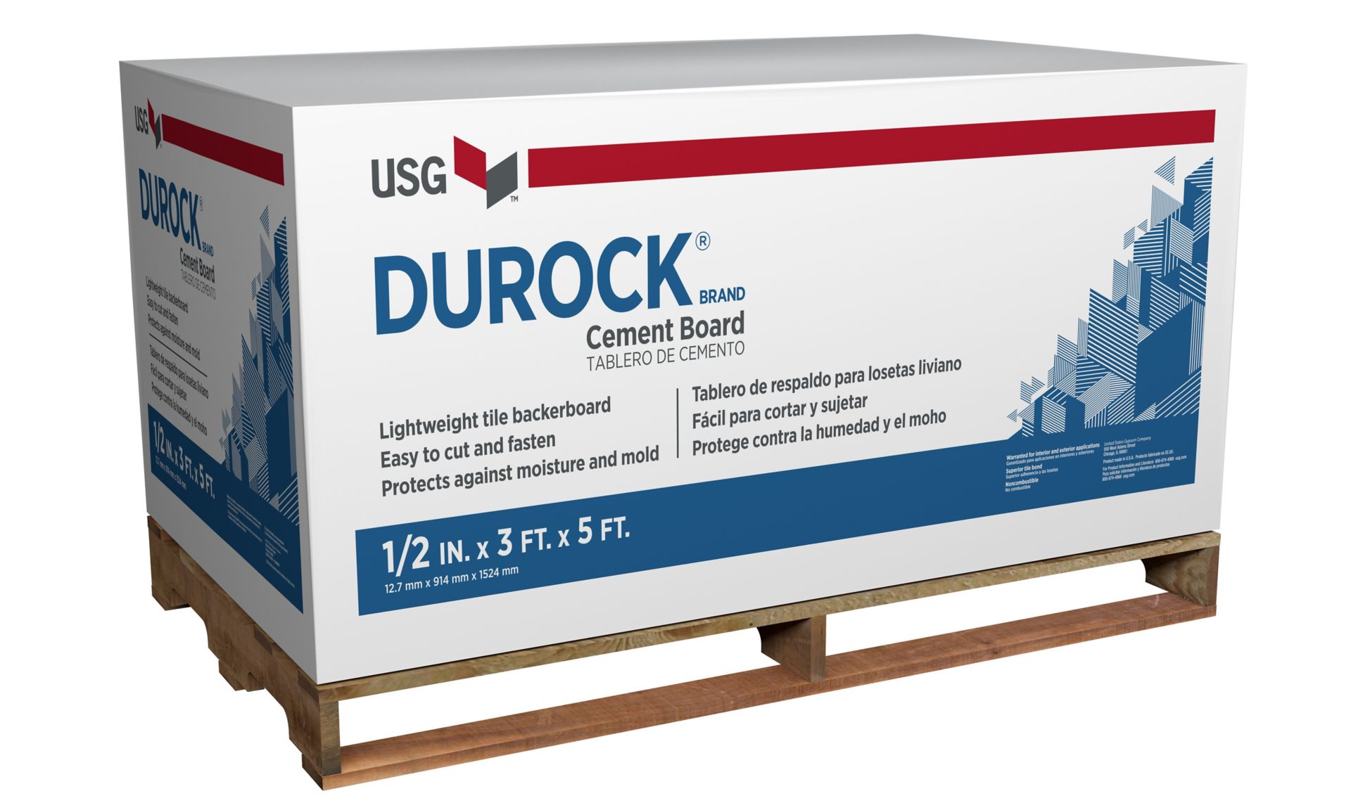 Durock® Brand Cement Board with EdgeGuard™ | CGC