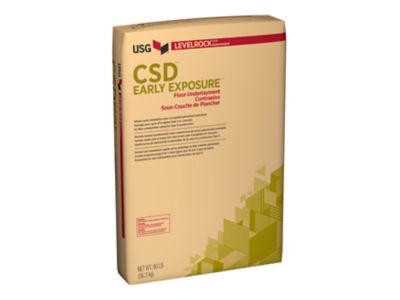 Levelrock® Brand CSD® Early Exposure™ Series Floor Underlayments | USG