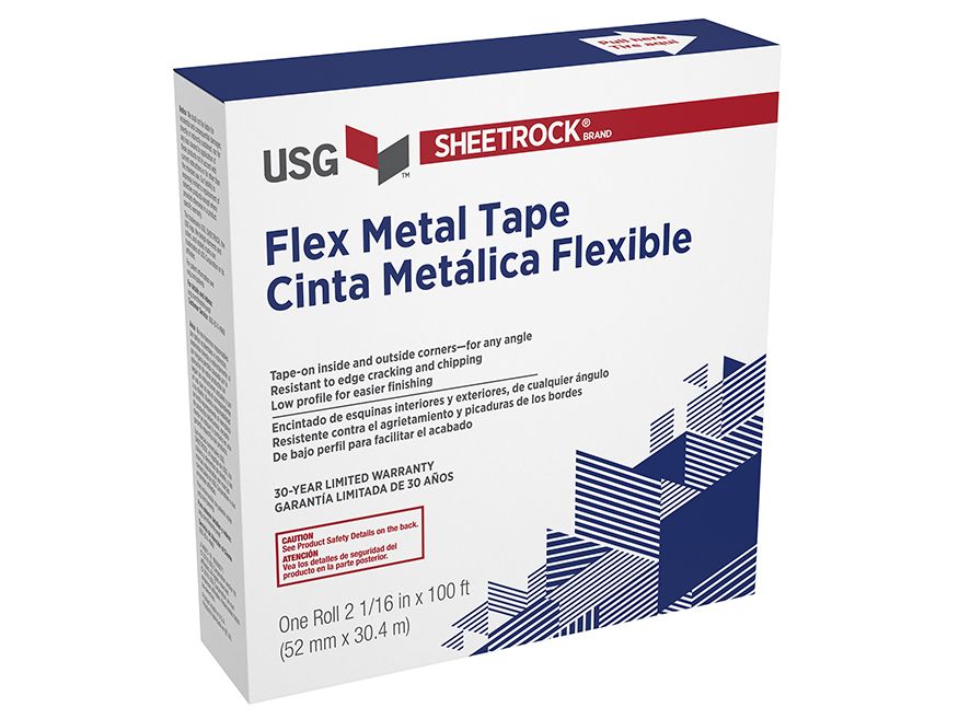 Sheetrock® Brand Flexible Metal Tape-On Corner Bead | USG