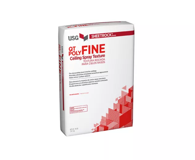 Sheetrock Brand Qt Poly Ceiling Spray Textures Usg
