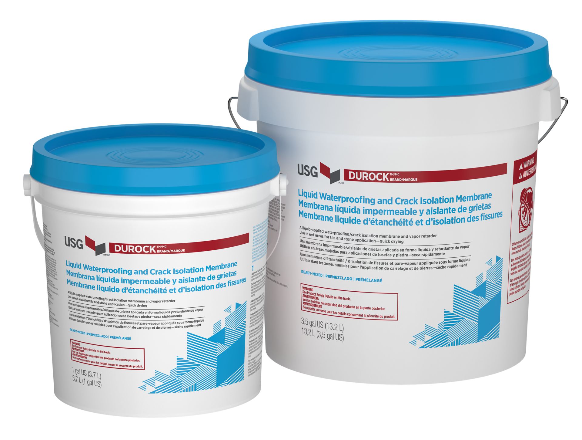 Durock™ Brand Liquid Waterproofing and Crack Isolation Membrane | USG
