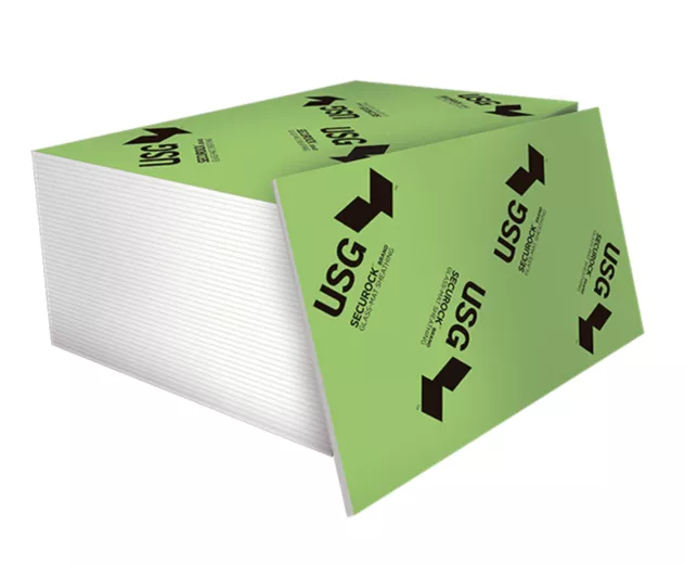 USG SECUROCK® GLASS-MAT SHEATHING 5/8"