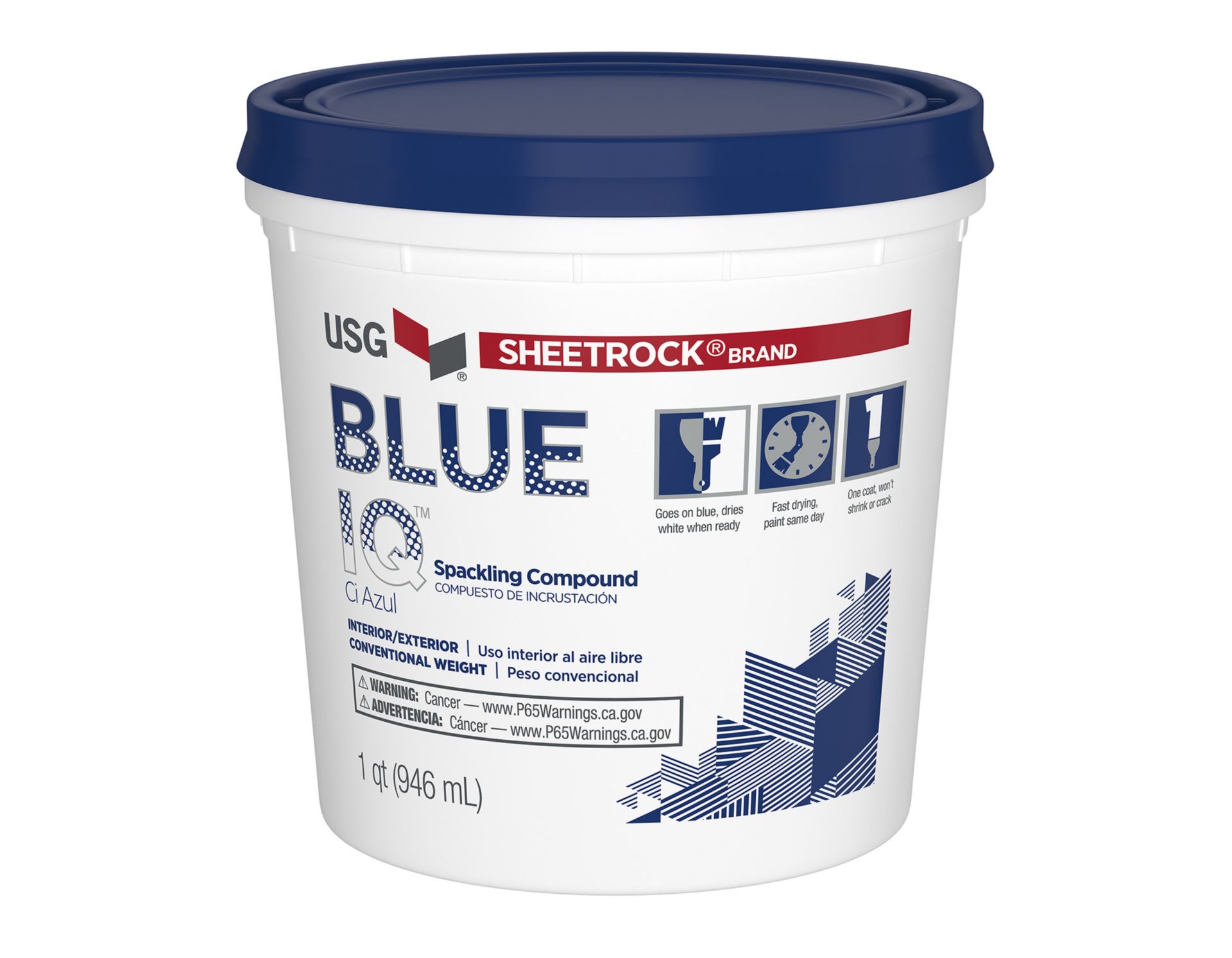 Sheetrock® Brand Blue IQ™ Spackling Compound | USG