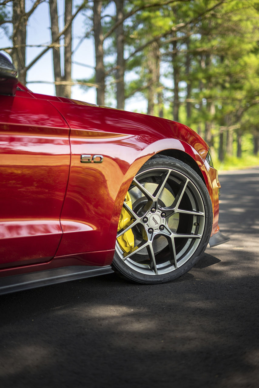 2019 Ford Mustang - American Racing CROSSFIRE - Gray | American Racing