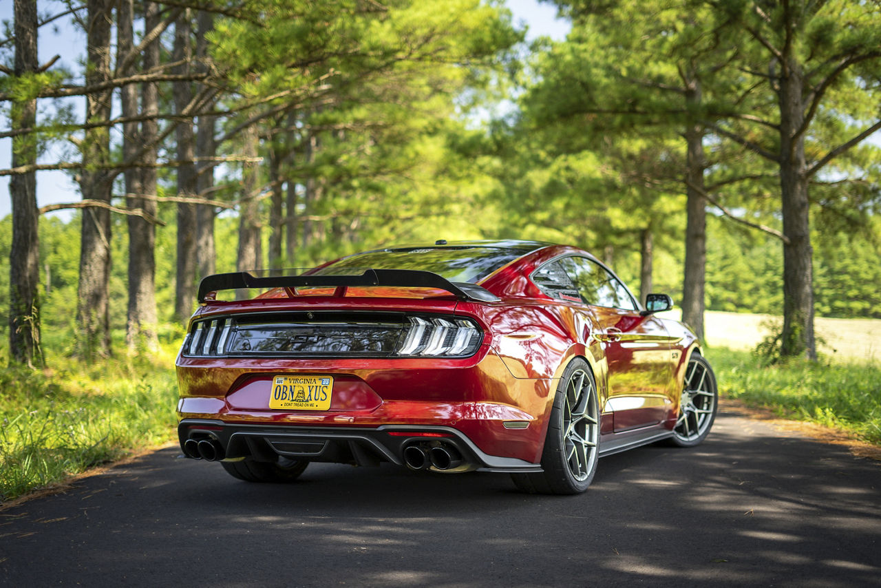 2019 Ford Mustang - American Racing CROSSFIRE - Gray | Wheel Pros