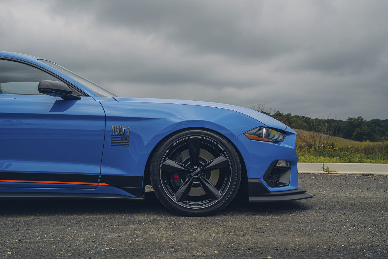 2023 Ford Mustang Mach1 - American Racing TTF - Black | Wheel Pros