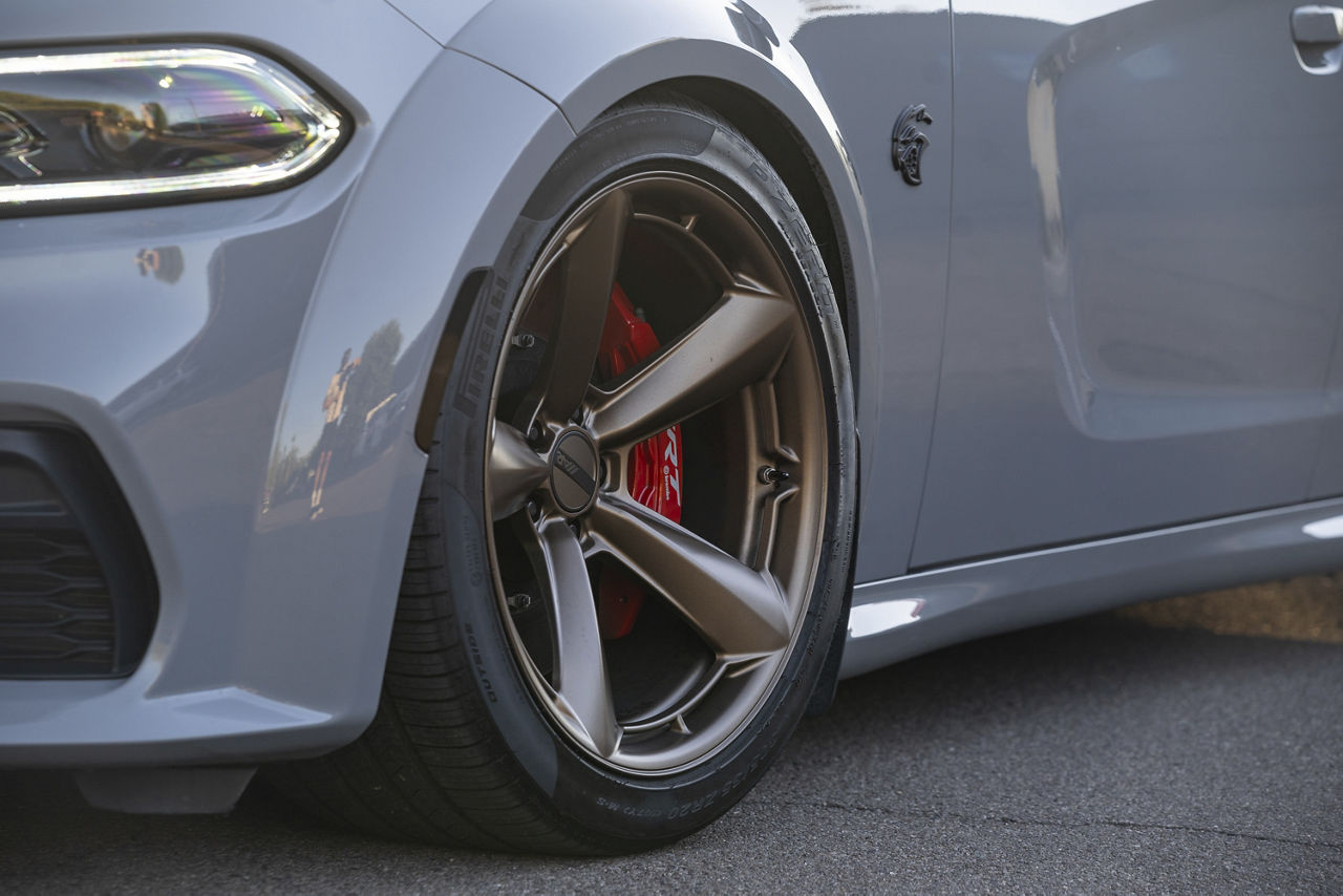 2021 Dodge Charger Hellcat - American Racing TTF - Bronze | Wheel Pros