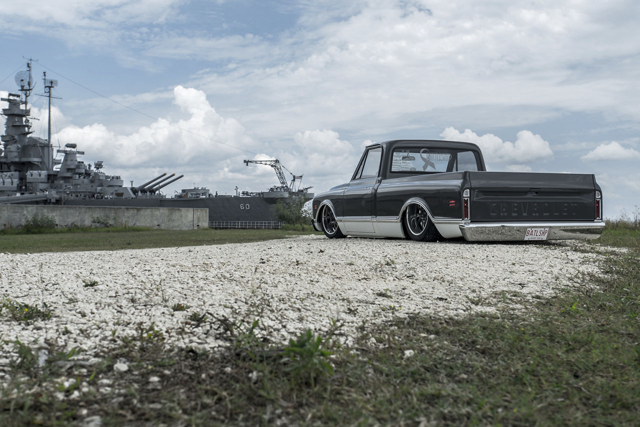 1969 Chevrolet C10 - American Racing VF482 - Black | American Racing