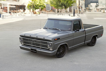 1968 Ford F100 - American Racing VF482 - Black | American Racing