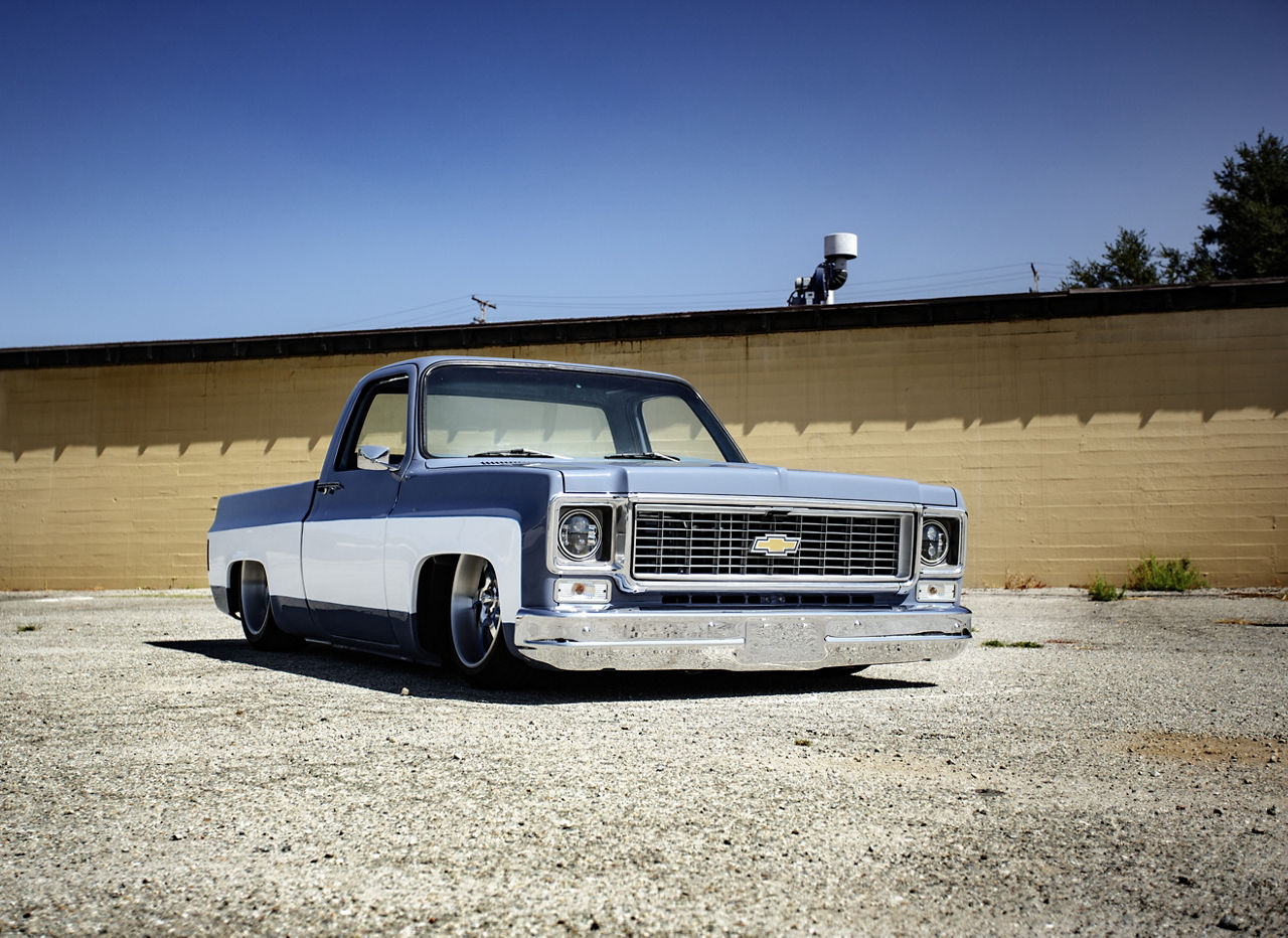 1976 Chevrolet C10 - American Racing VF485 - Custom | American Racing