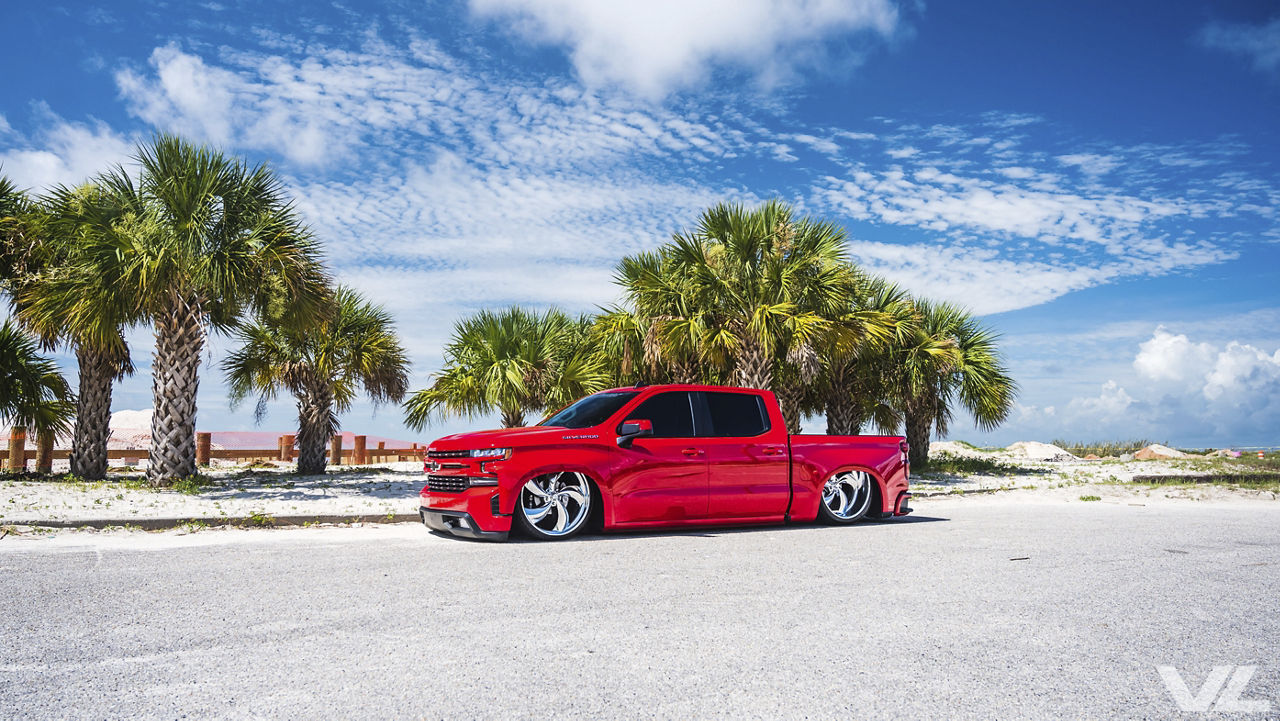 2019 Chevrolet Silverado - American Racing VF489 - Chrome | American Racing