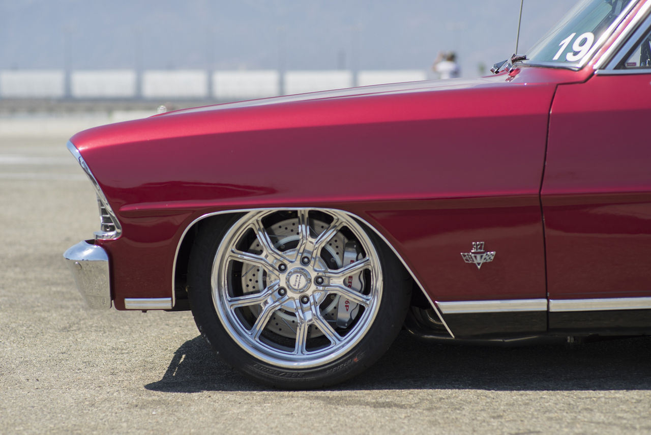 1967 Chevrolet Nova - American Racing VF498 - Polished | American Racing