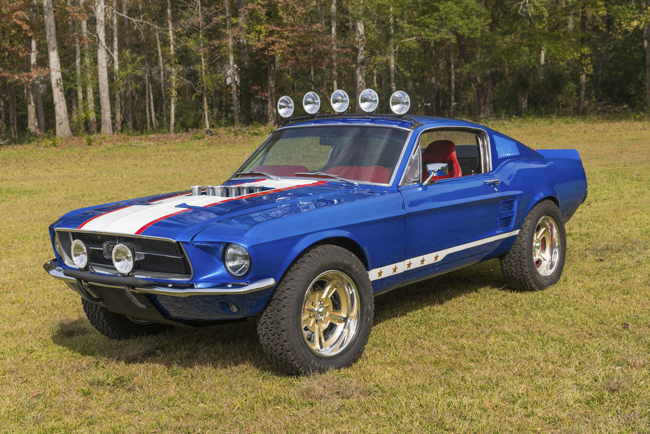 1967 Ford Mustang - American Racing VF526 - Gold | American Racing