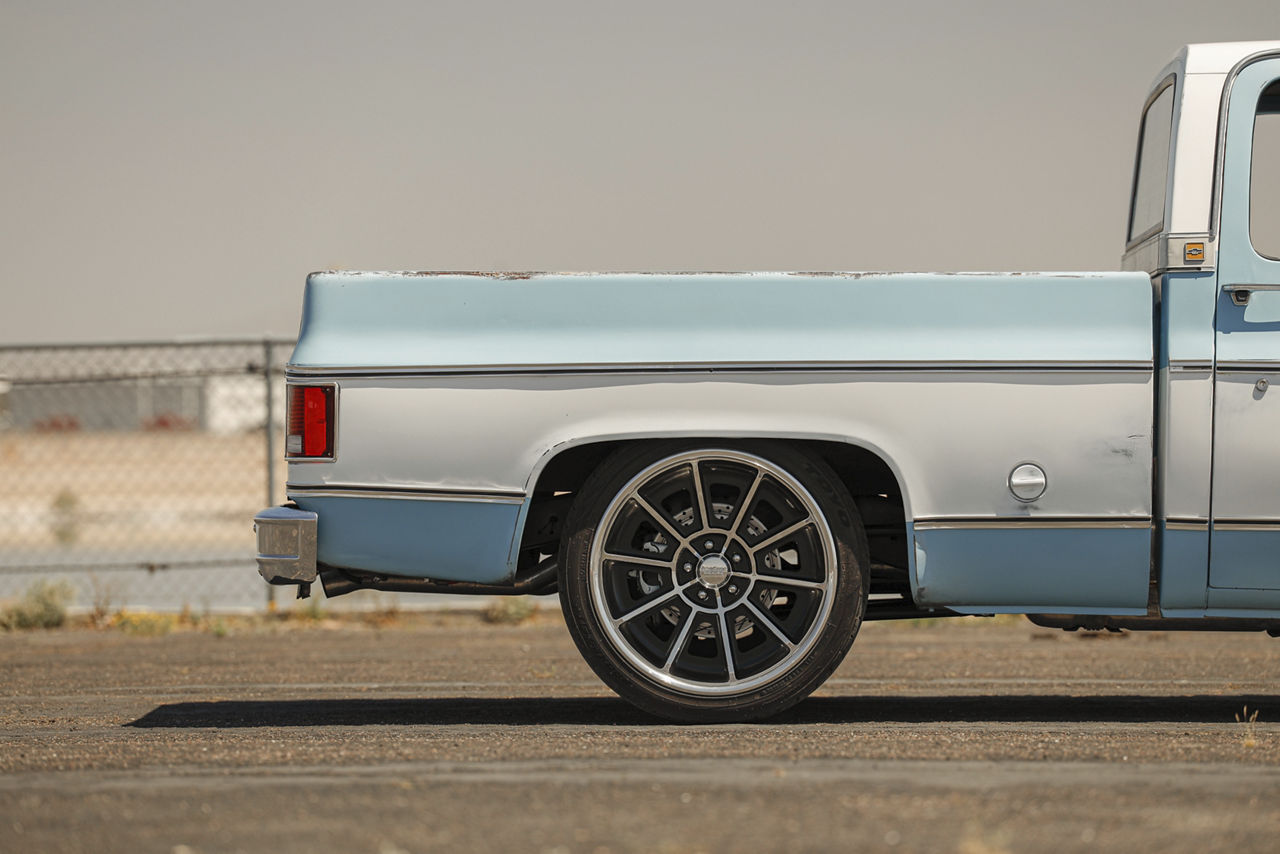 1976 Chevrolet C10 - American Racing VF527 - Black | American Racing