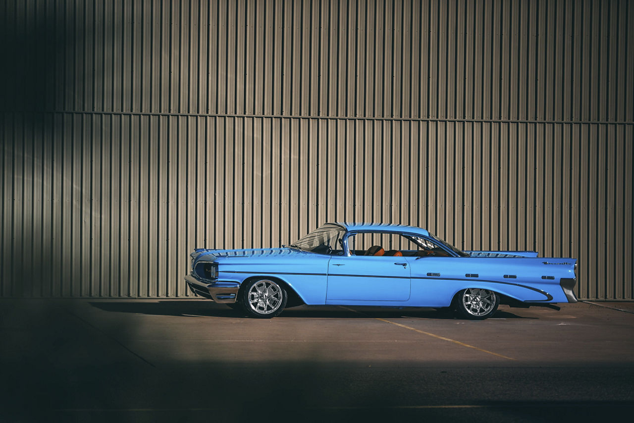 1959 Pontiac Bonneville - American Racing VF528 - Chrome | American Racing