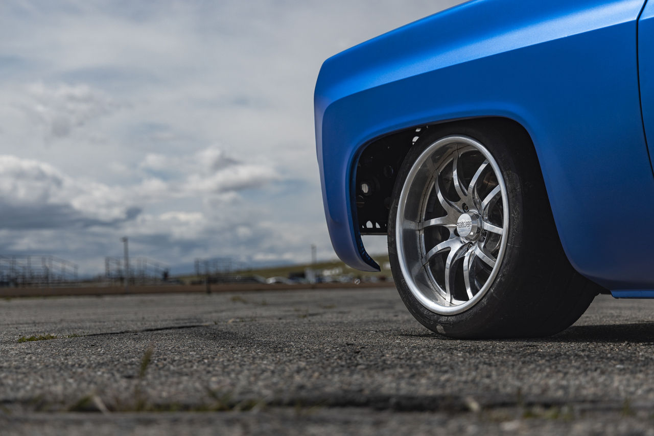 1972 Chevrolet C10 - American Racing VF529 - Polished | American Racing