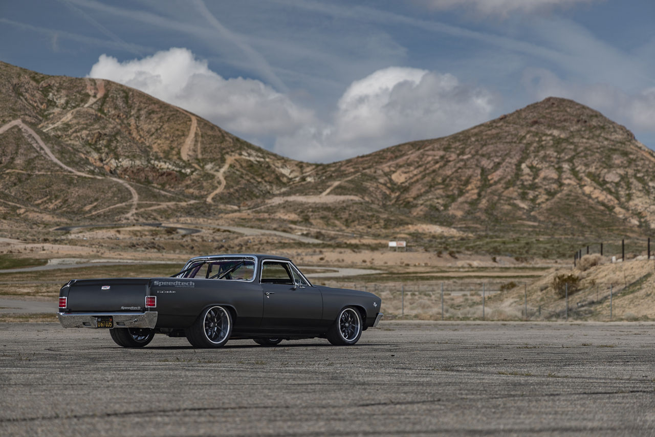 1967 Chevrolet El Camino - American Racing VF529 - Black | American Racing