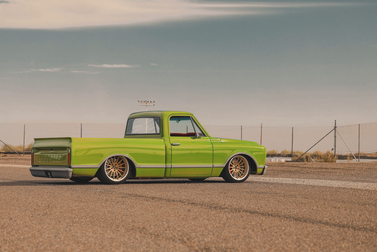 1967 Chevrolet C10 - American Racing VF544 - Brushed | American Racing