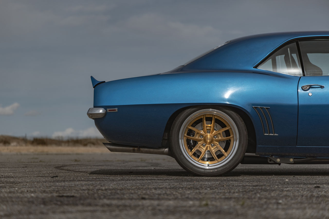1969 Chevrolet Camaro - American Racing VF545 - Gold | American Racing
