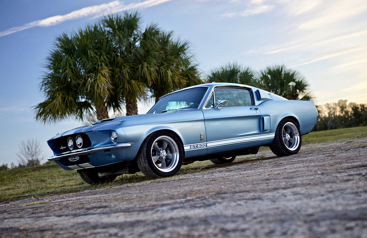 1967 Ford Mustang Shelby GT500 - American Racing CLASSIC TORQ THRUST II ...