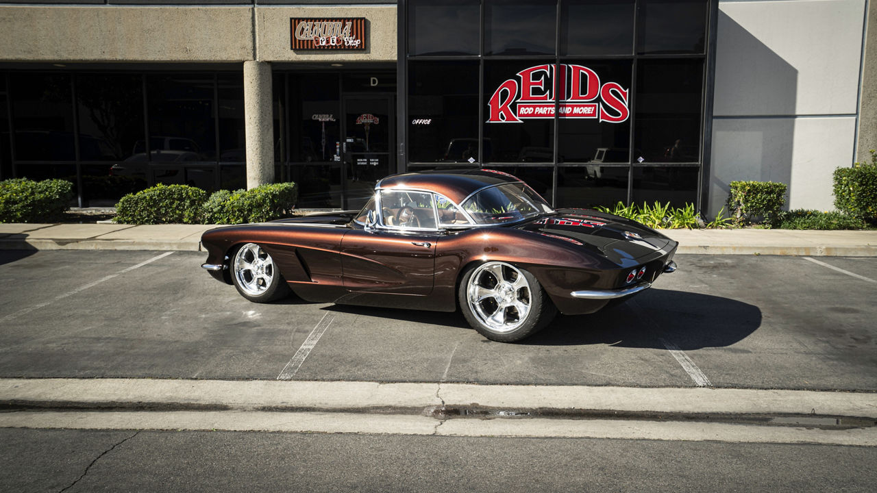 1962 Chevrolet Corvette - American Racing GASSER - Chrome | American Racing