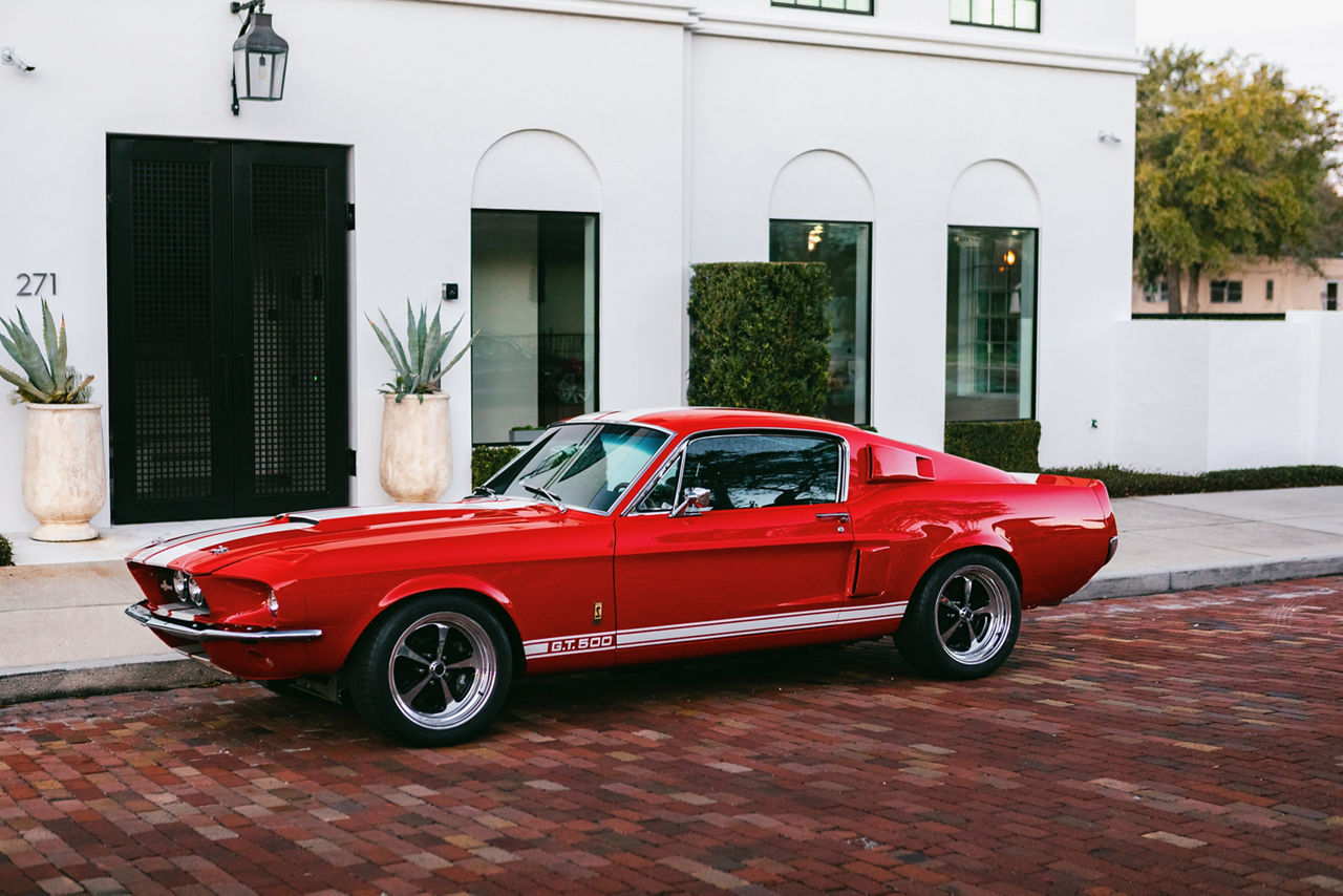 1967 Ford Mustang GT500 - American Racing VN500 - Black | Wheel Pros