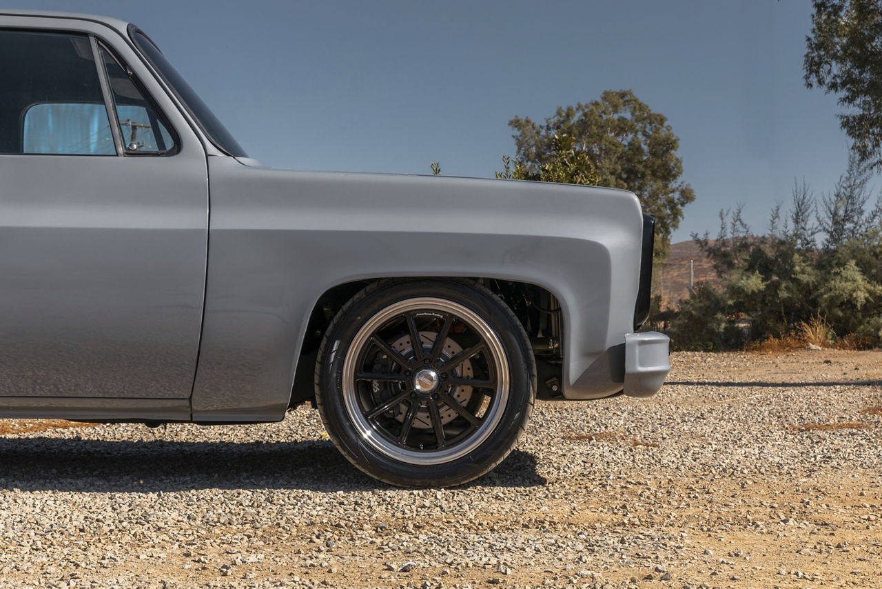 1980 Chevrolet C10 - American Racing DRAFT - Black | American Racing