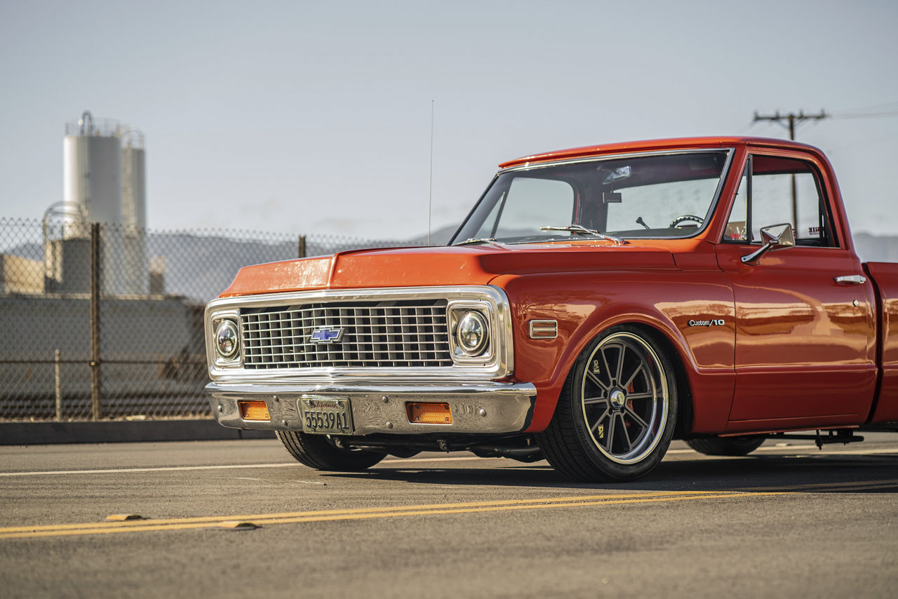 1972 Chevrolet C10 - American Racing DRAFT - Gray | Wheel Pros